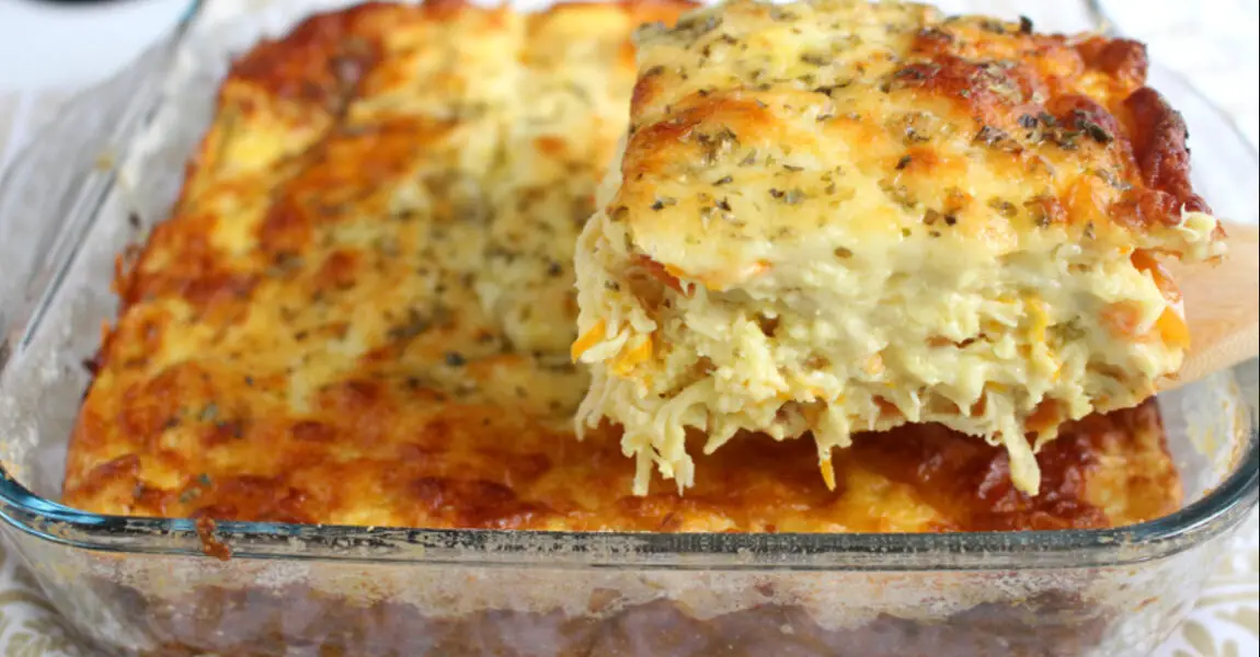 Pastel de pollo ¡Delicioso y fácil de preparar! ¡Pruebalo!