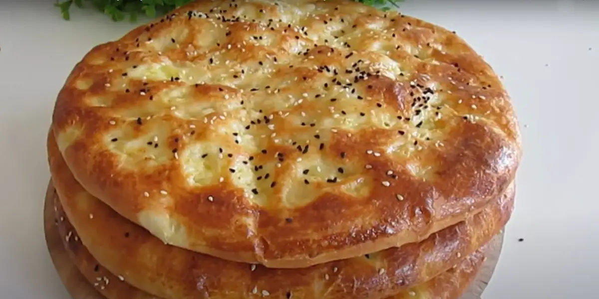 Cómo hacer pan árabe de papa con sésamo ¡Rico y nutritivo!