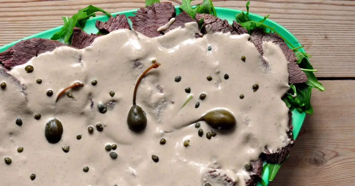 Vitel toné salsa receta con mayonesa