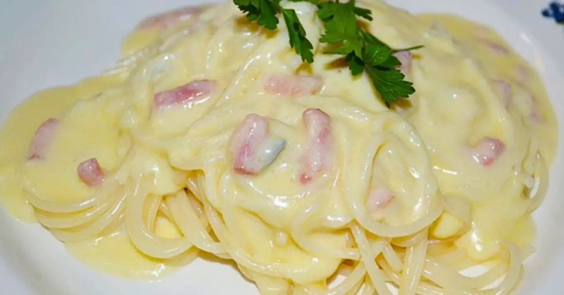 Fideos con salsa blanca en 10 minutos: ¡Maravillosa receta! | Raza ...