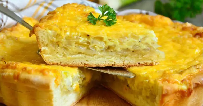 Pastel de cebolla cremoso, la receta especial de la abuela | Raza ...