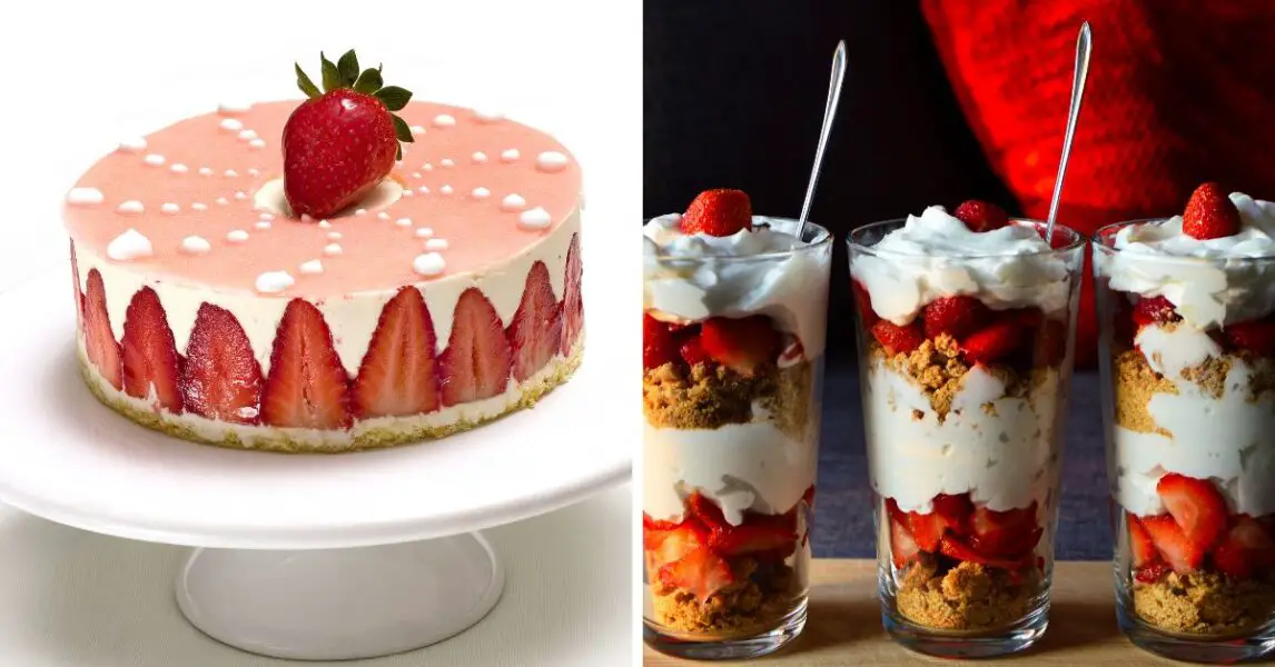 Postre fresco de frutillas ¡Es una delicia! | Raza Folklorica!