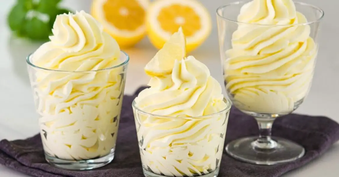 ¡Postre cremoso de limón en 5 minutos! ¡Sin Huevos! | Raza Folklorica!