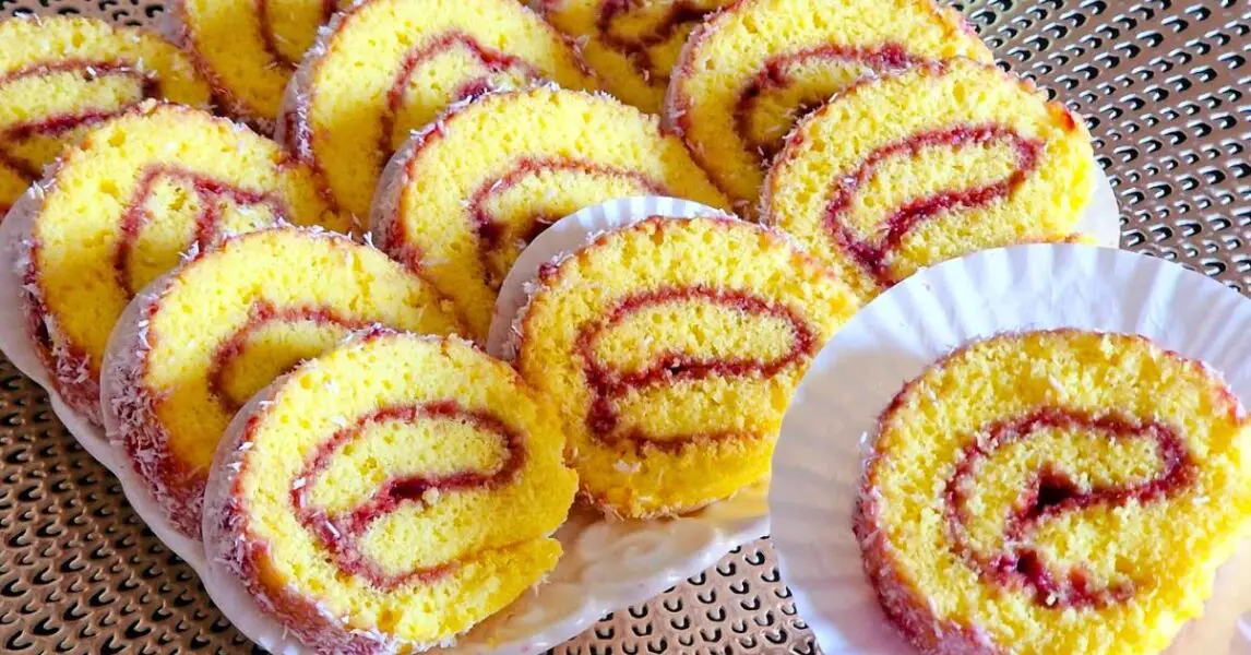 ¡Exquisito arrollado! Dulce en 5 minutos, esta deliciosa receta dulce ...