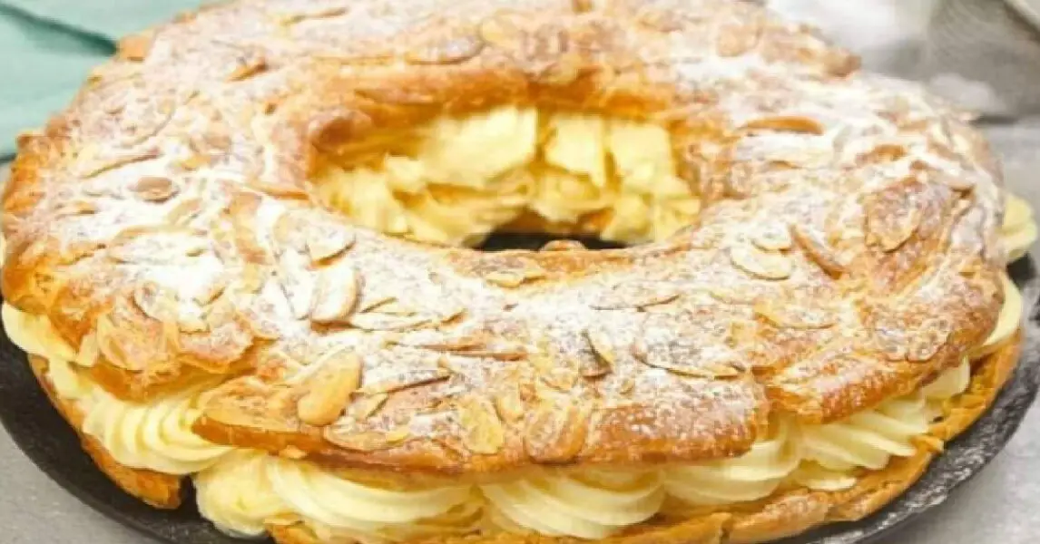 Paris-Brest: rosca francesa rellena de crema pastelera | Raza Folklorica!