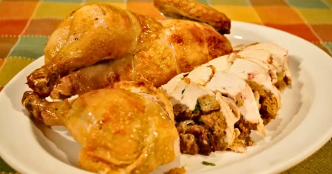 Cómo hacer pollo relleno navideño ¡paso a paso! | Raza Folklorica!