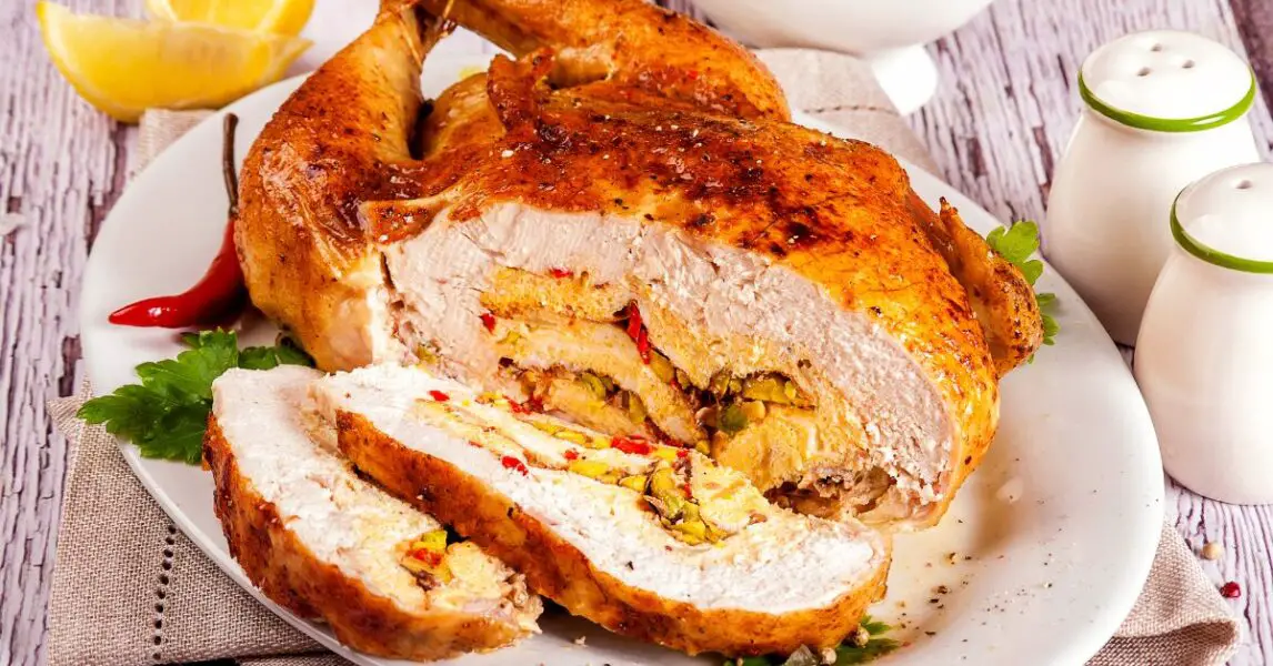 Cómo hacer pollo relleno navideño ¡paso a paso! | Raza Folklorica!