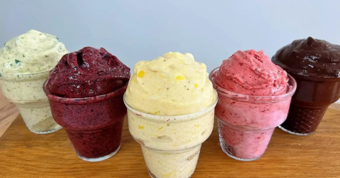 ¡Helado sin azúcar! ¡Sin leche! ¡Solo 2 ingredientes! ¡En 1 minuto ...