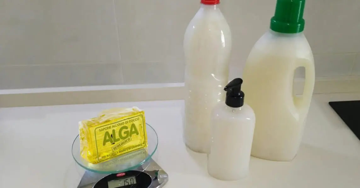 How to produce 12 liters of powerful detergent using just one soap ...
