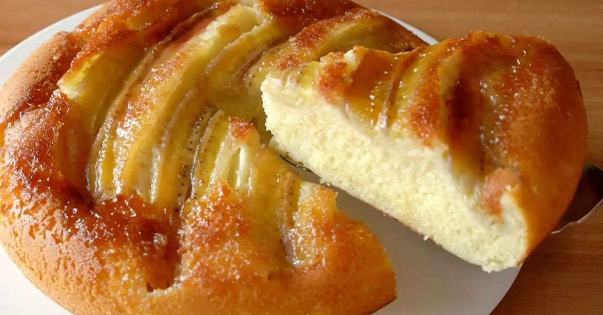 Pastel de Bananas con 1 Huevo y 2 Bananas /Receta Súper Sencilla ¡Sin ...