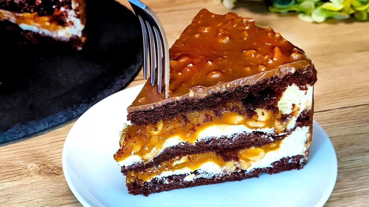 Torta Snickers que se deshace en la boca! Fácil y muy rica | Raza ...