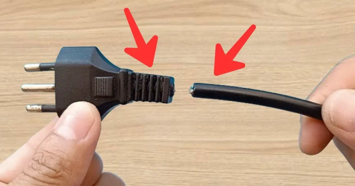Pocos conocen esta técnica para arreglar un enchufe cuando está roto ...