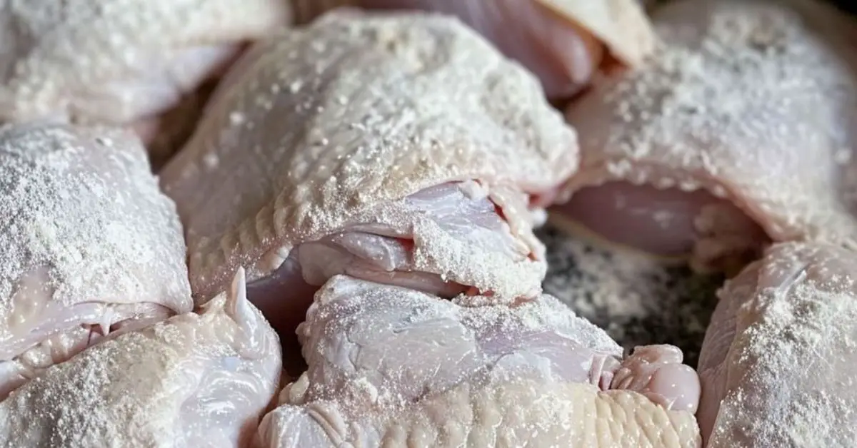 Reboza el pollo en harina y mézclalo en una olla de cocción lenta ...
