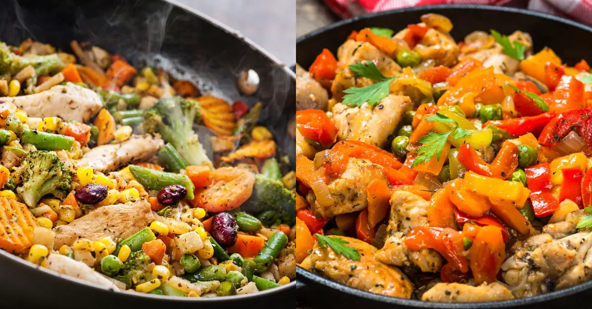 Como hacer pollo en tiras con verduras ¡Una receta fácil y super ...