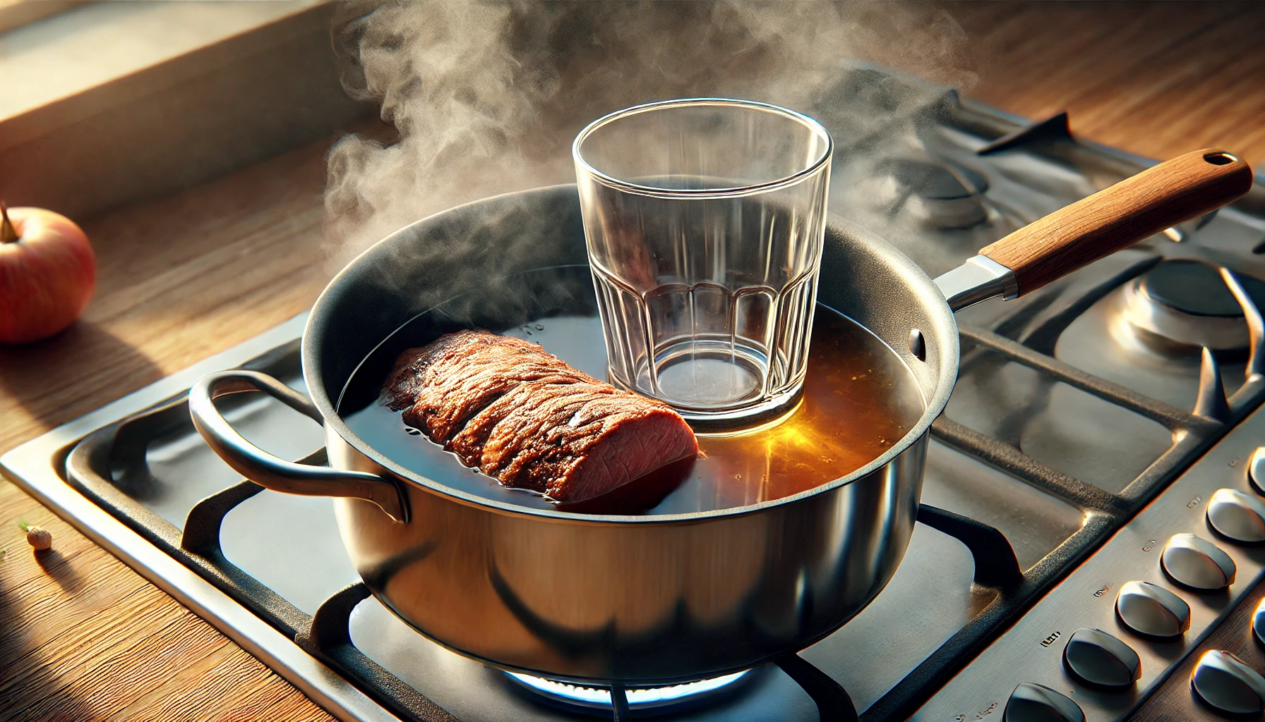 Por qué poner un vaso o un chupito de cristal en una olla al cocinar ...