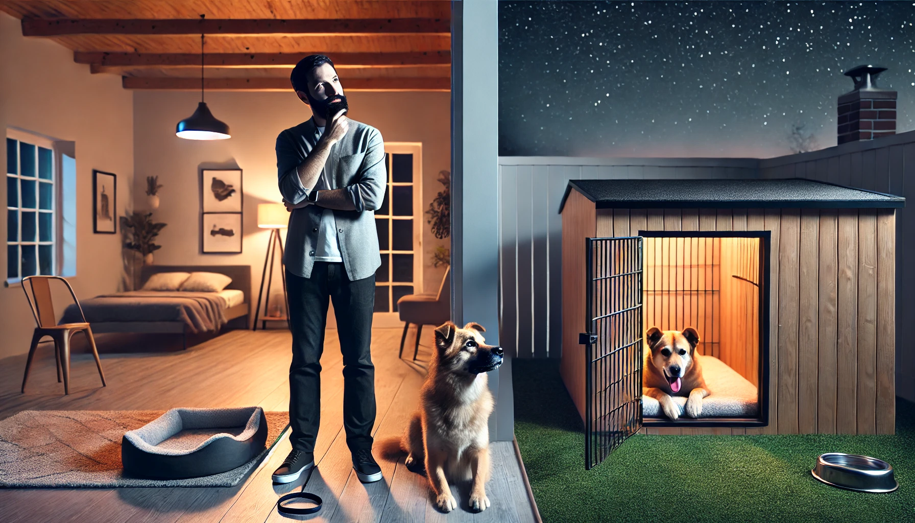 ¿Adentro o Afuera? El Lugar Ideal para que los Perros Duerman Según los ...