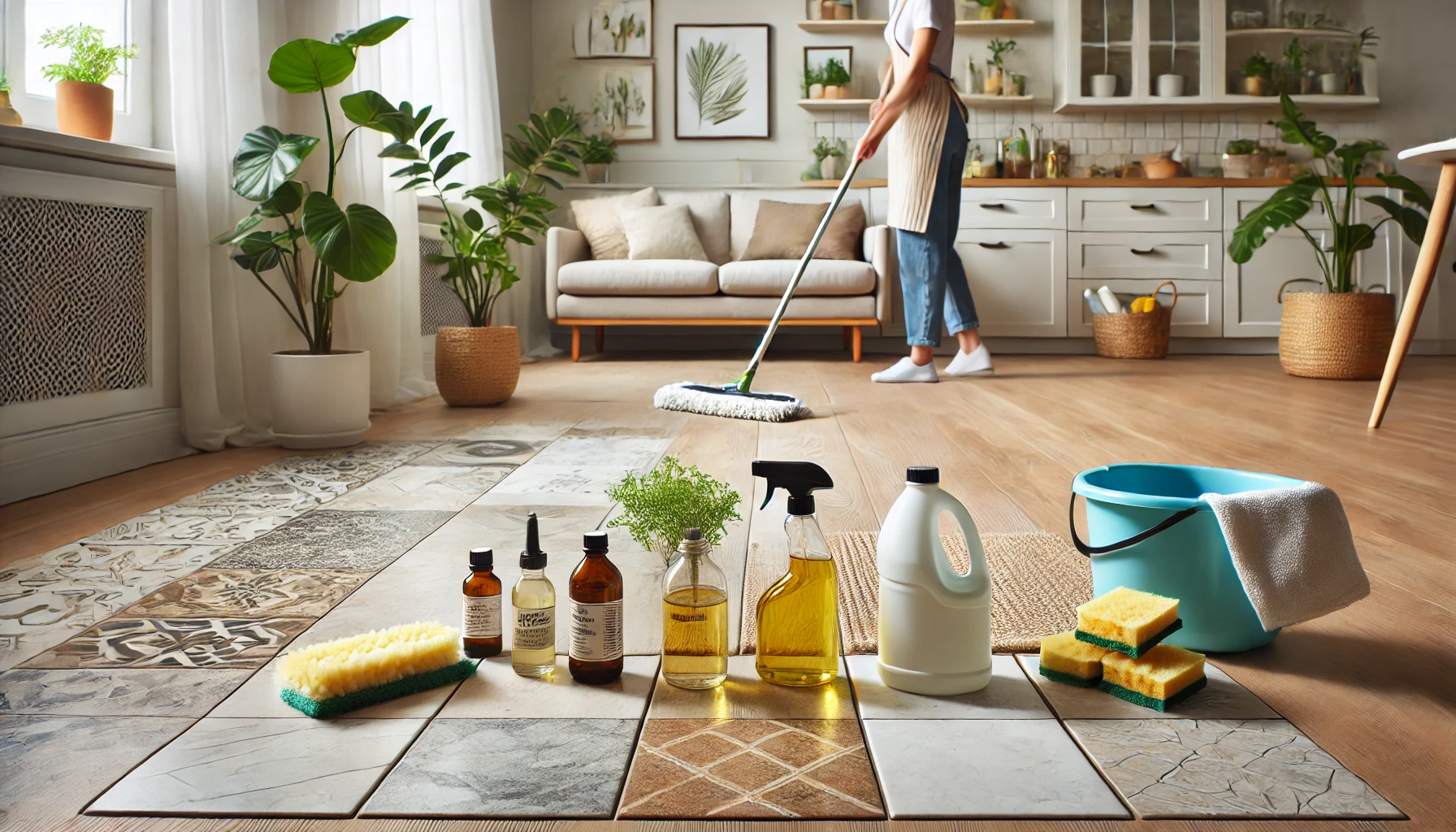 Así es como limpiar profundamente todos los pisos de tu casa sin gastar ...