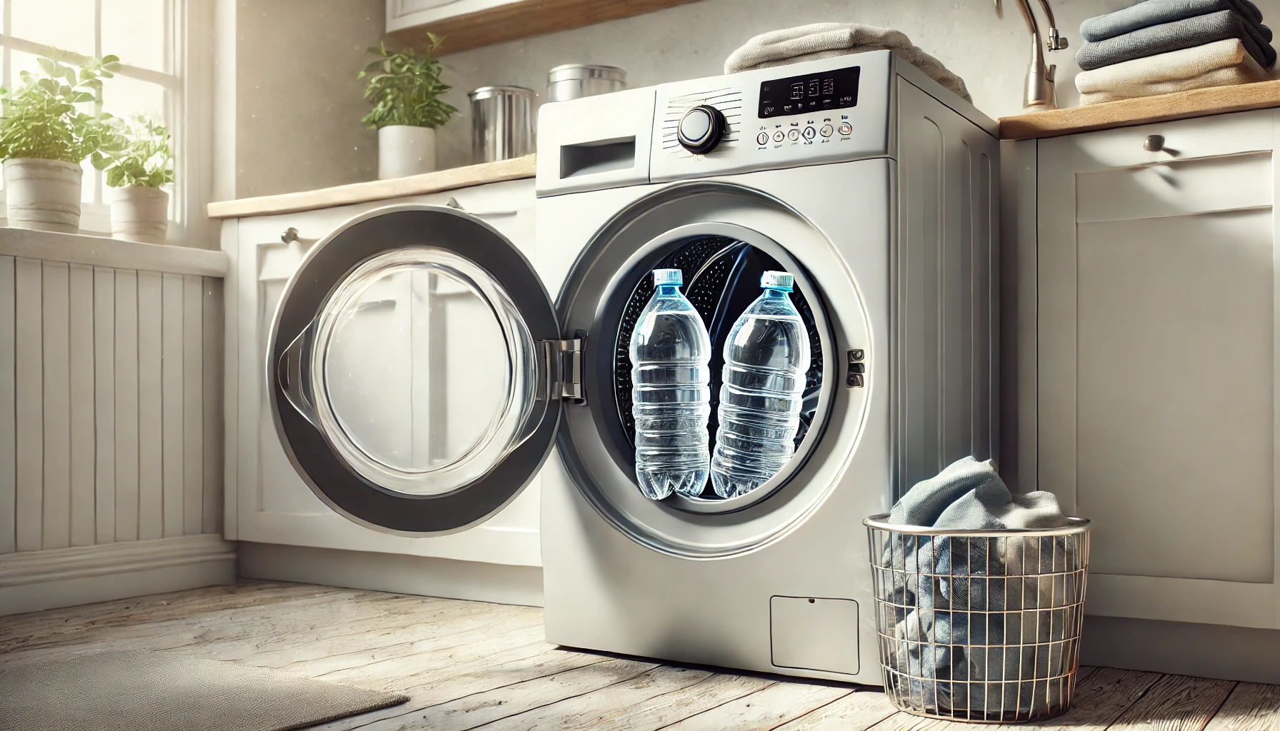 Pon 2 botellas de plástico en la lavadora junto con la ropa: beneficios inesperados que pocos ...