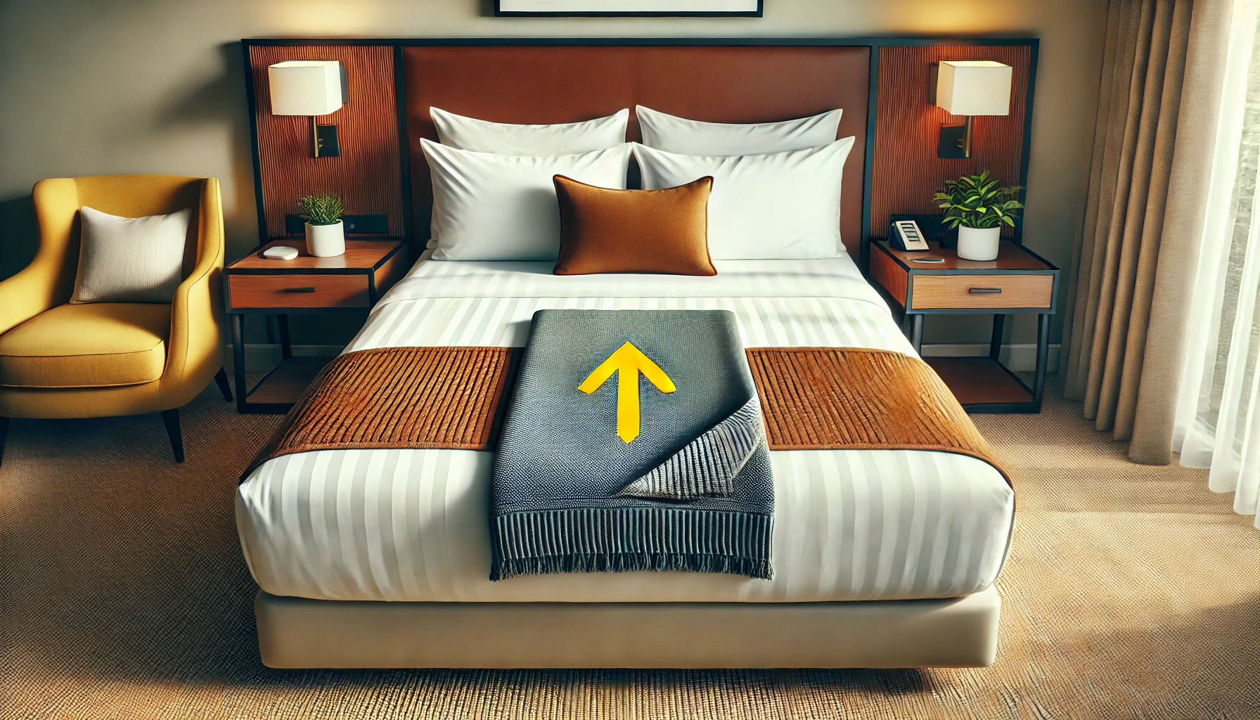 La mayoría de la gente no sabe para qué es la pequeña manta en el borde ...