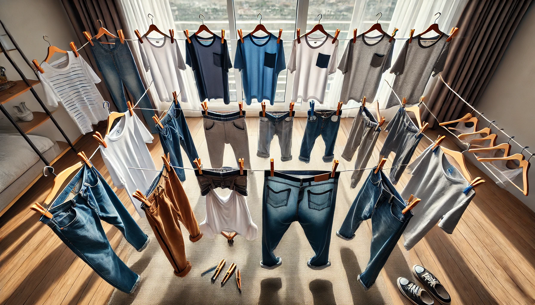 Colgar la ropa: el truco con el broche para decirle adiós a la plancha ...