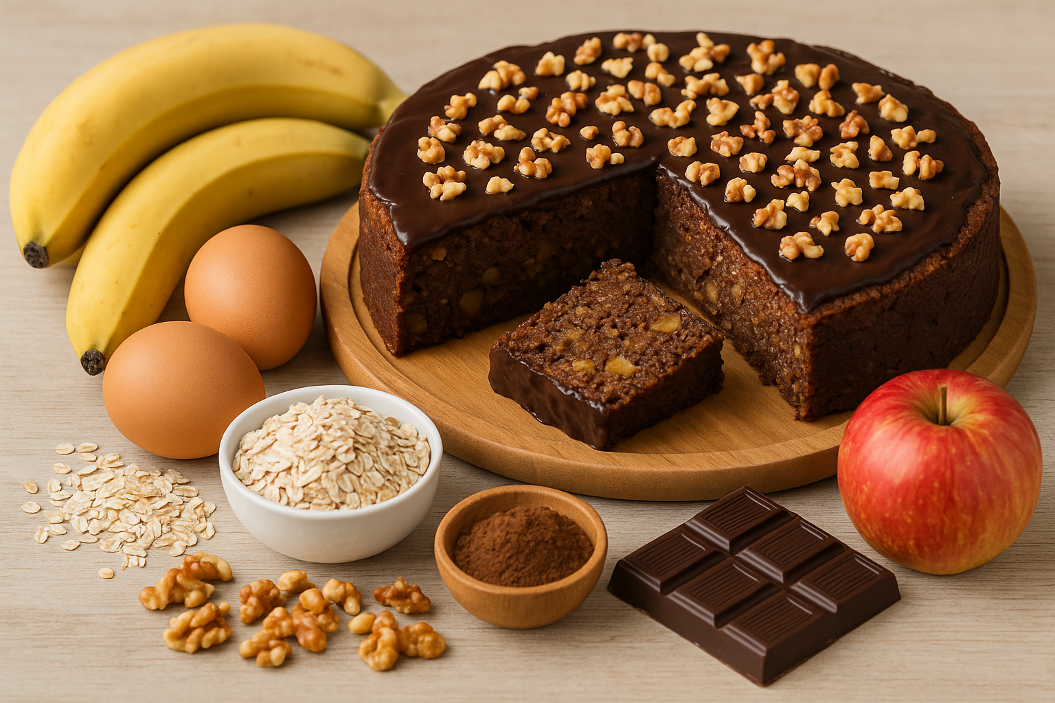 ¿Tienes avena, plátano y huevos en casa? ¡El mejor postre de todos los ...