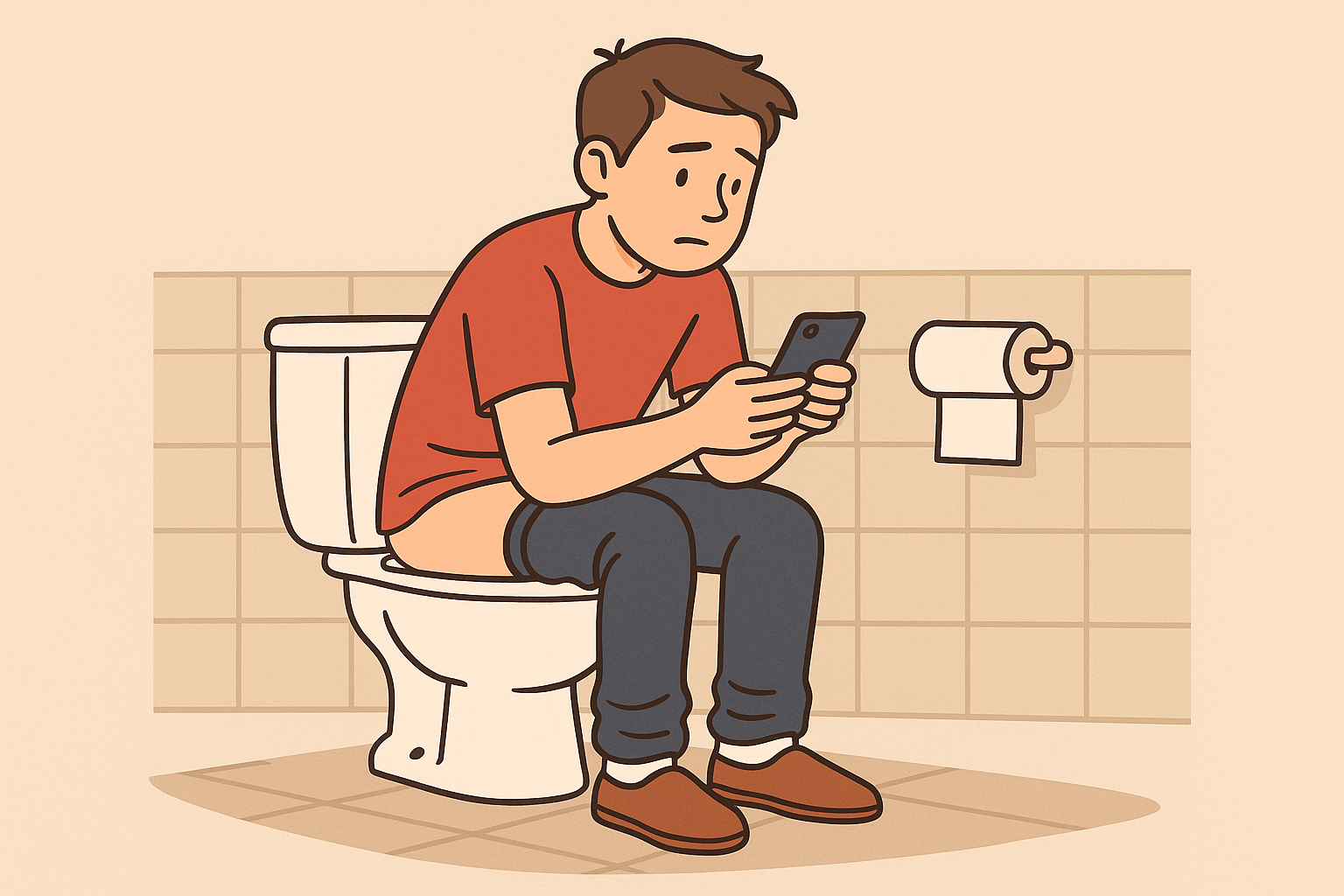 Nunca te sientes más de 10 minutos en el inodoro: he aquí por qué ...