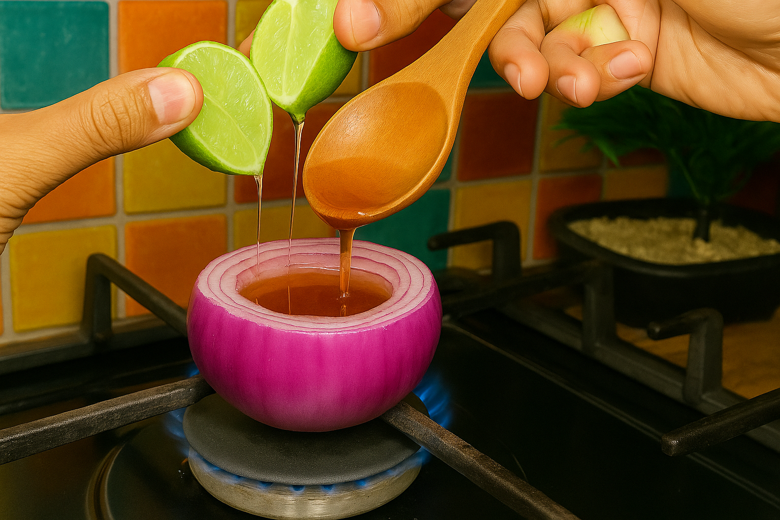 Remedio casero de cebolla, miel y limón: el jarabe natural que alivia ...