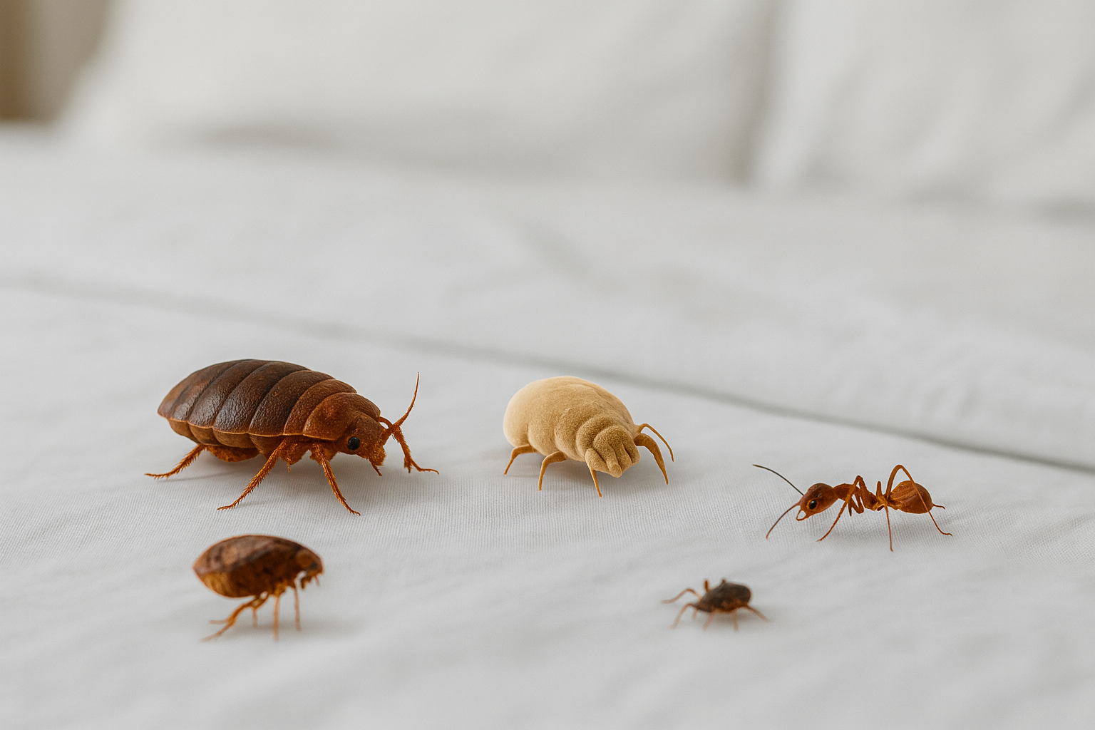 5 insectos que podrían estar viviendo en tu cama sin que lo sepas ...