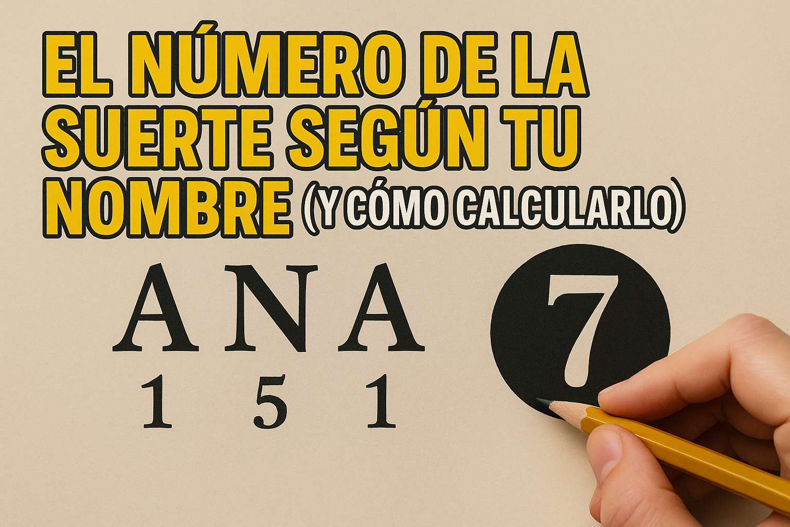 El número de la suerte según tu nombre (y cómo calcularlo) | Raza ...